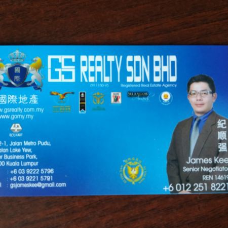 James Kee from GS Realty (Penang) Sdn Bhd Profile | DurianProperty.com.my